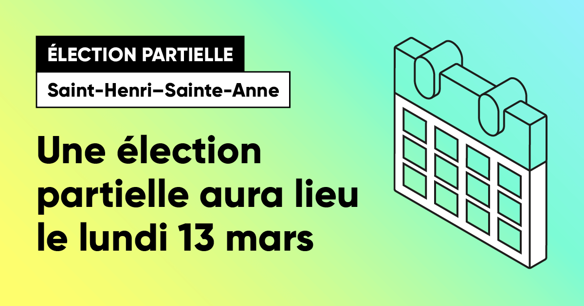 Élections Québec – Notre institution est neutre et indépendante.