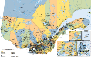 Former electoral maps of Québec – Élections Québec
