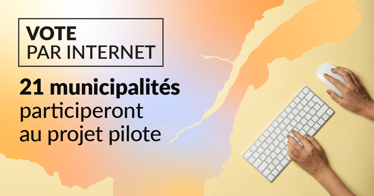 Vote par Internet : 21 villes prendront part à un premier essai en 2025 ...