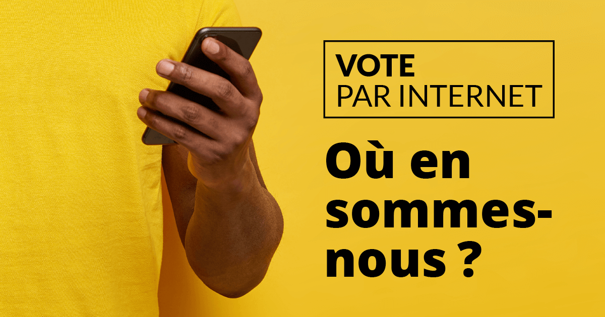 Vote par Internet : avis d’appel d’intérêt – Élections Québec